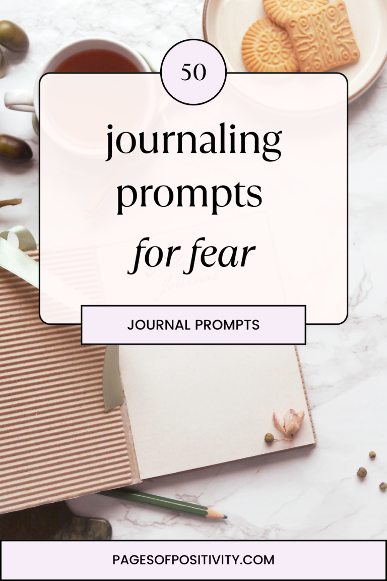 50 Practical Journal Prompts About Fear to Be Fearless