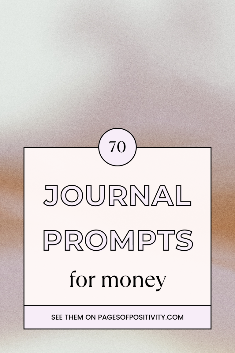 70 Powerful Journal Prompts for a Money Mindset