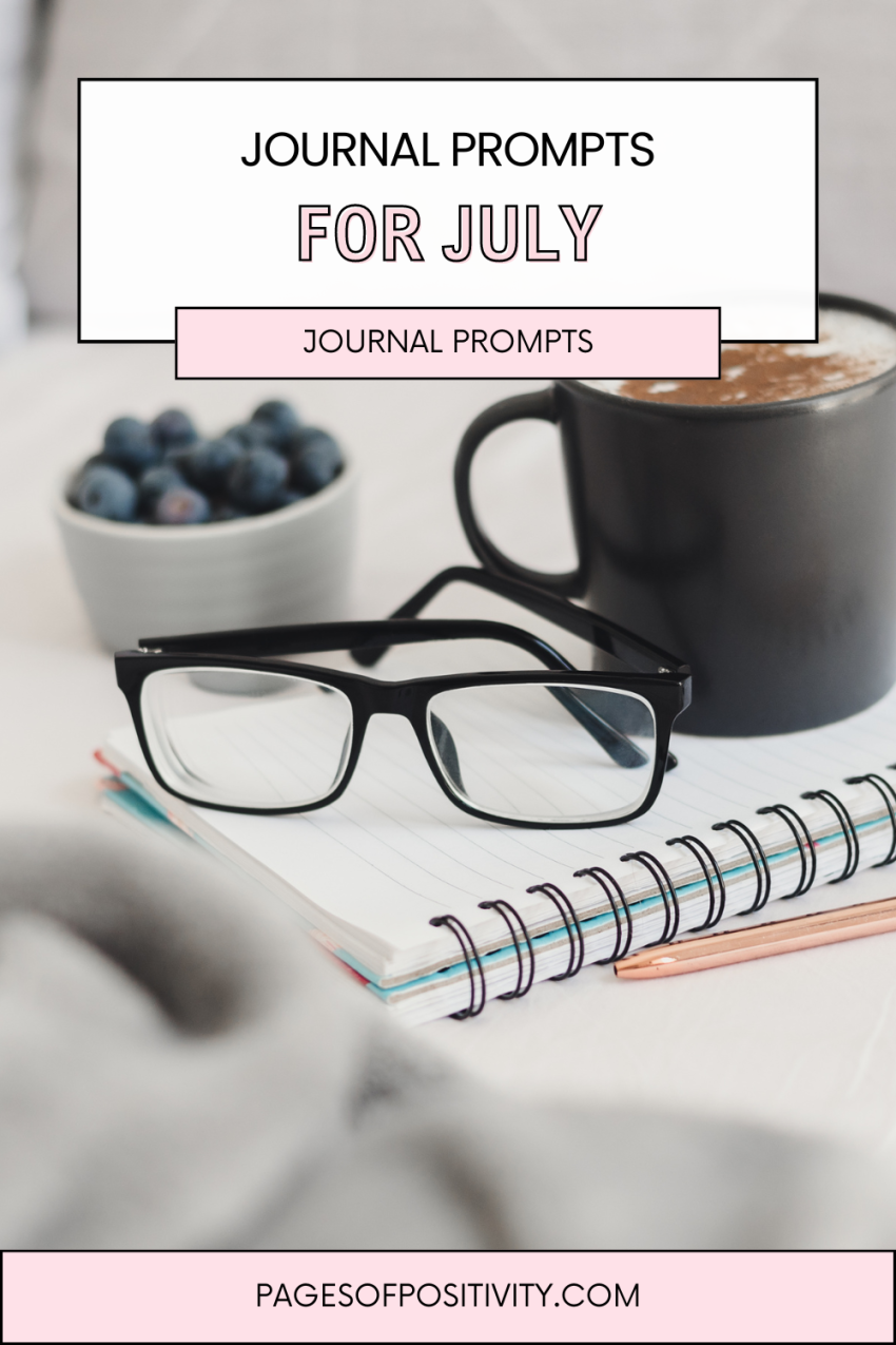 50 Best July Journal Prompts for This Summer