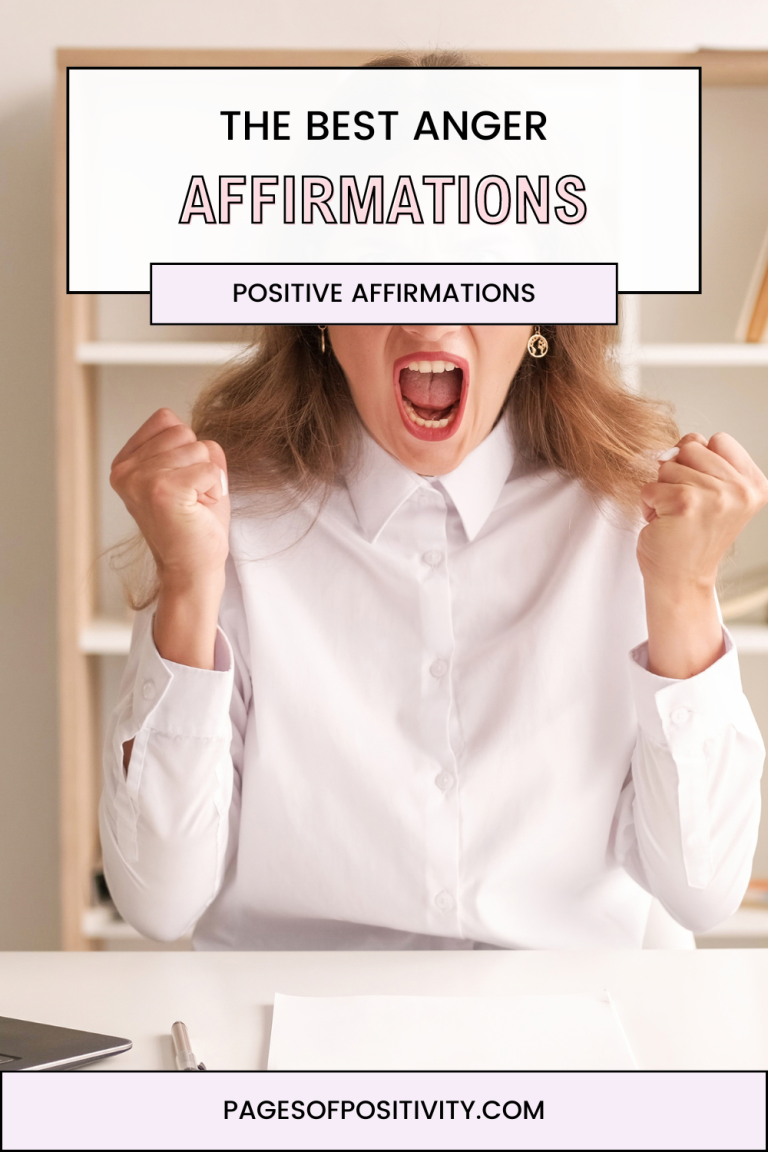 150 Calming Affirmations for Anger to Calm You Down