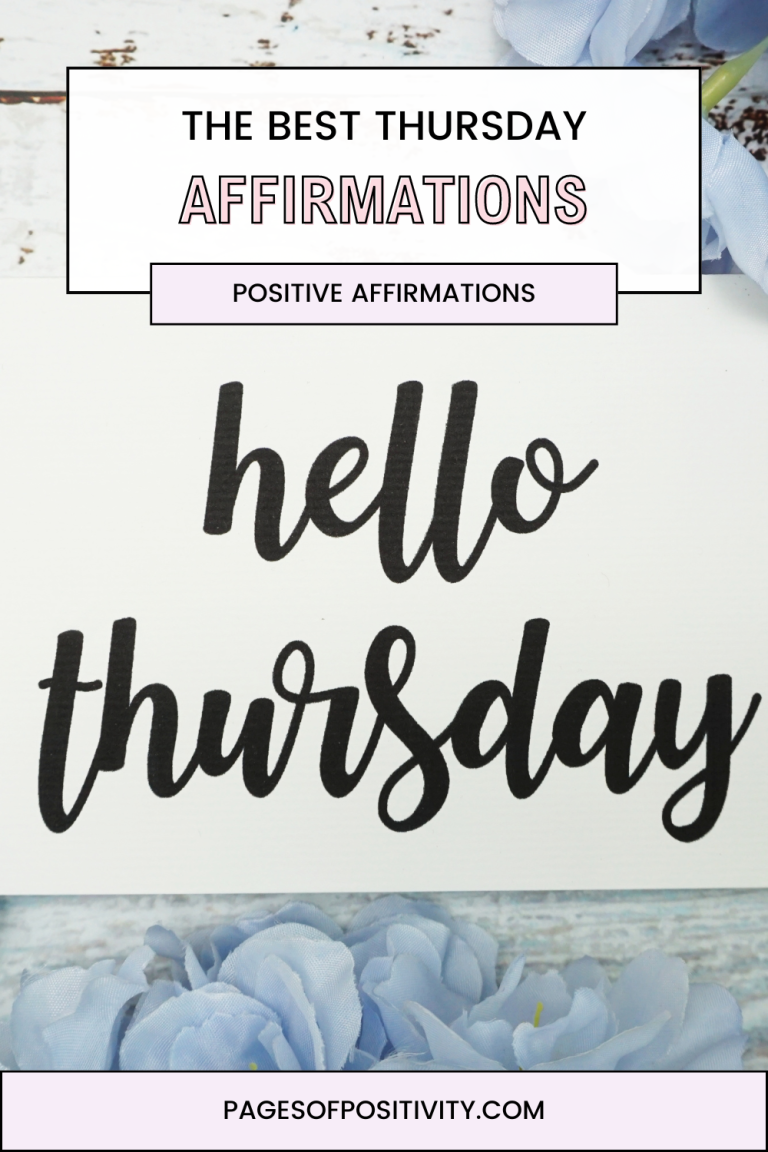 120 Powerful Thursday Affirmations for Midweek Motivation