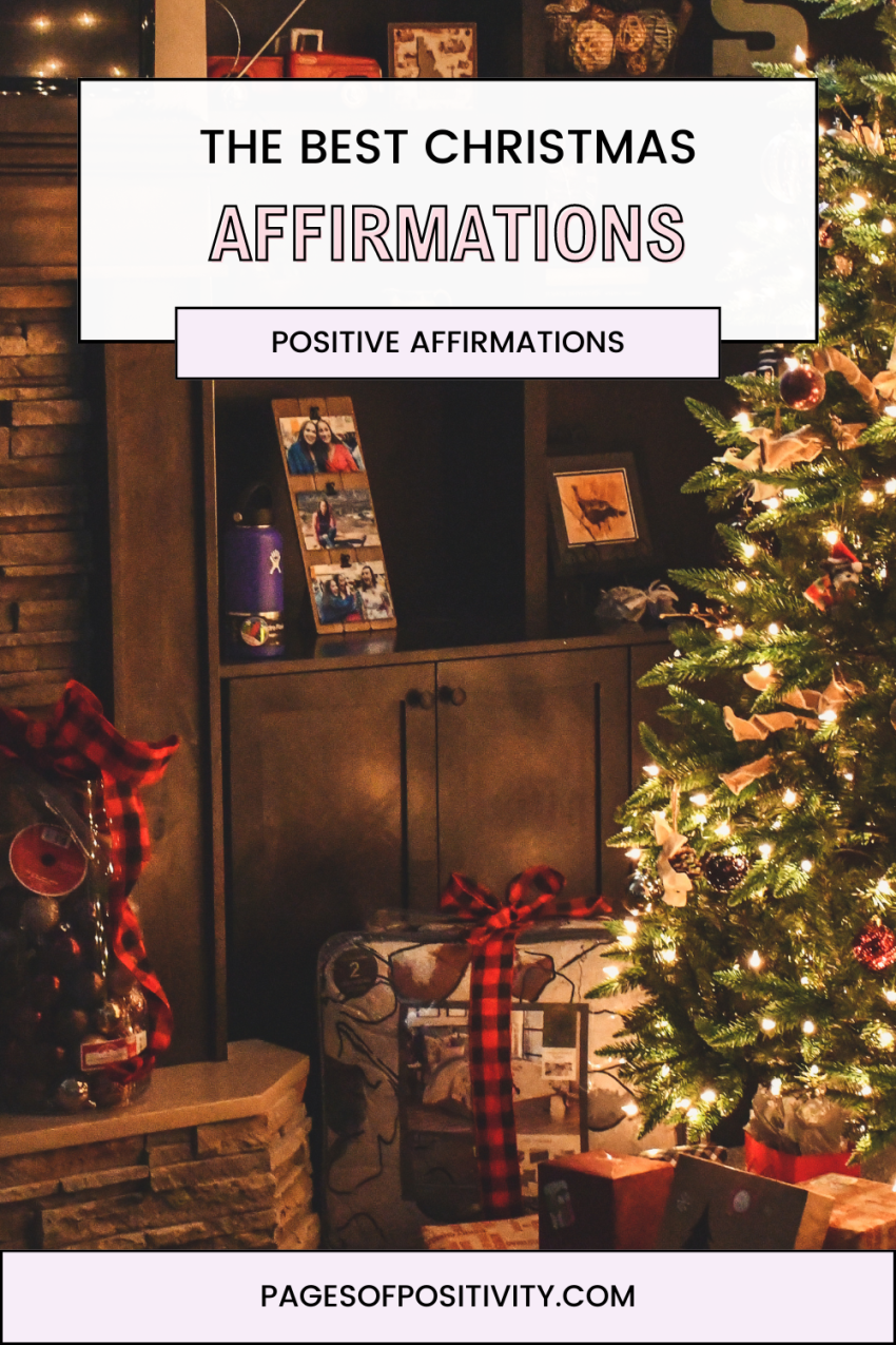 120 Positive Christmas Affirmations for the Holidays