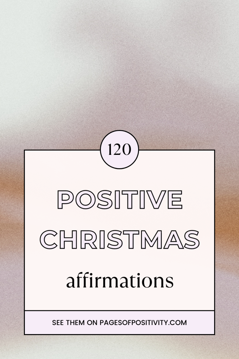 120 Positive Christmas Affirmations for the Holidays