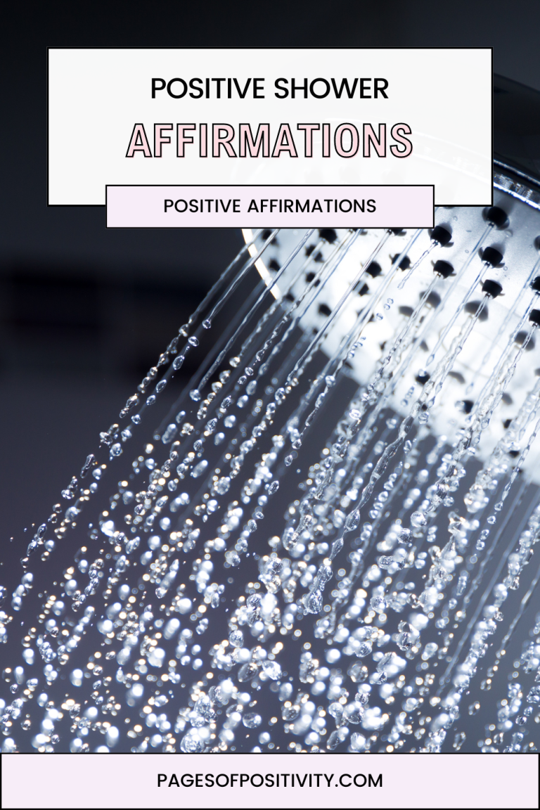 50 Positive Shower Affirmations to Wash Away Negativity