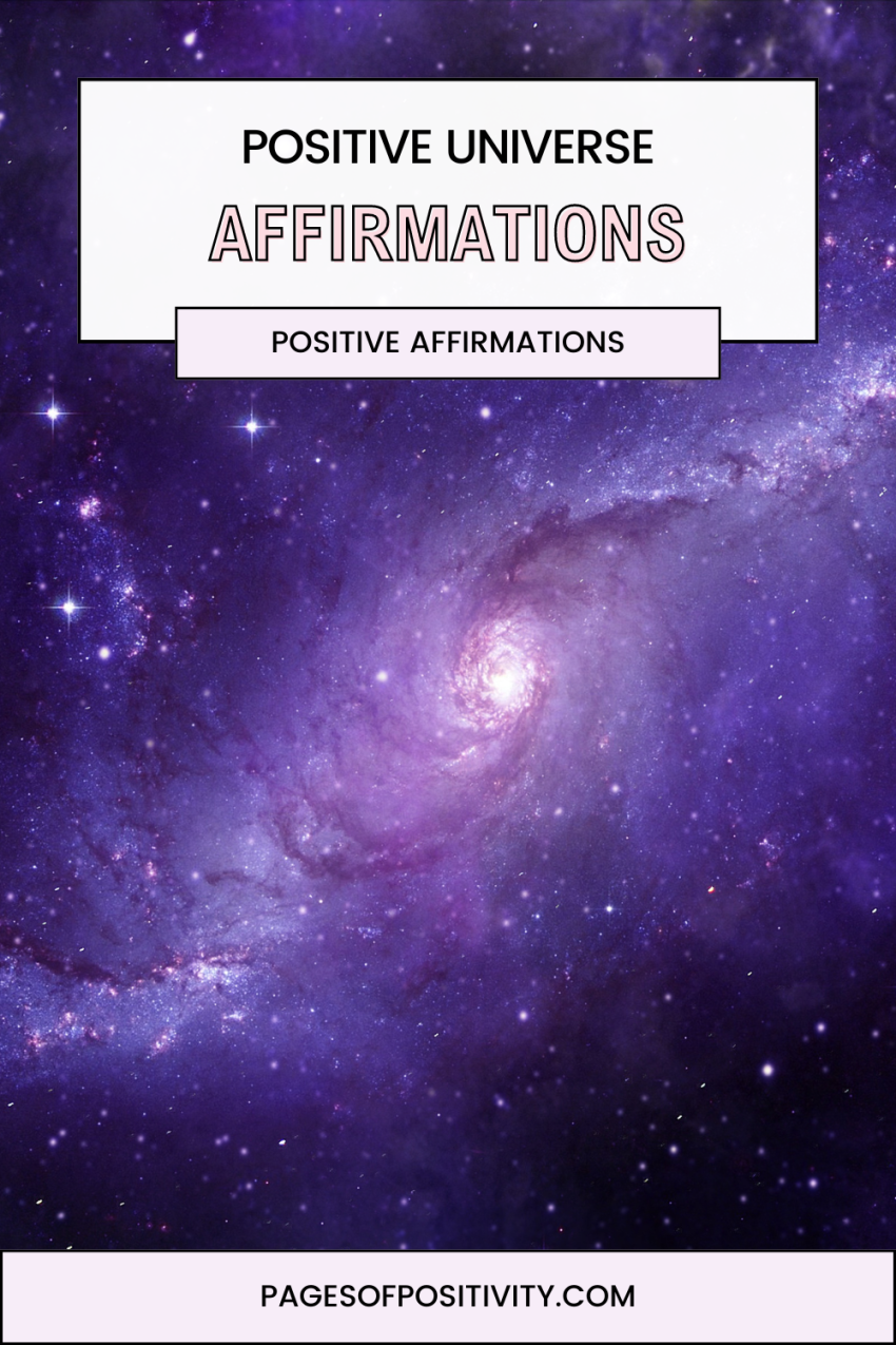 80 Powerful Universe Affirmations for Faith, Hope and Trust