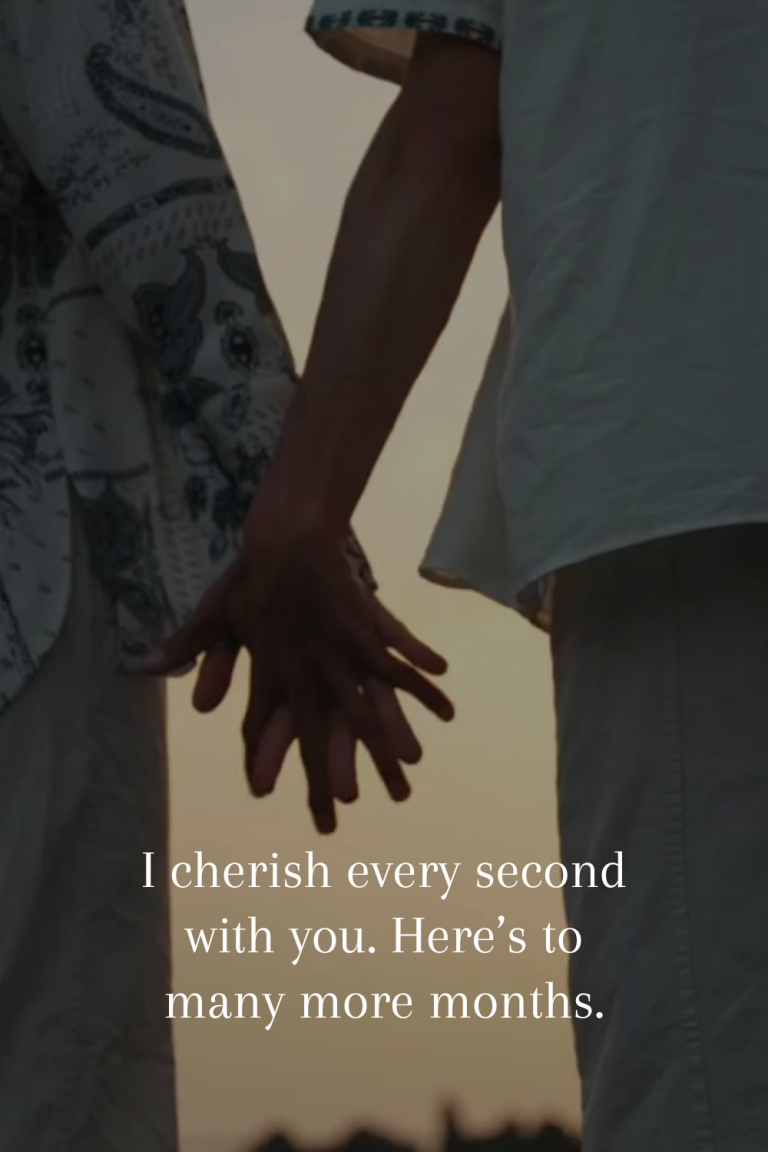 150 Positive and Cute Happy Monthsary Messages for Boyfriend