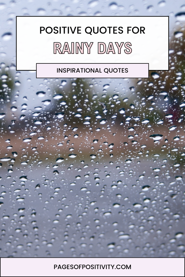 120 Rainy Day Quotes to Boost Your Mood on a Gray Day