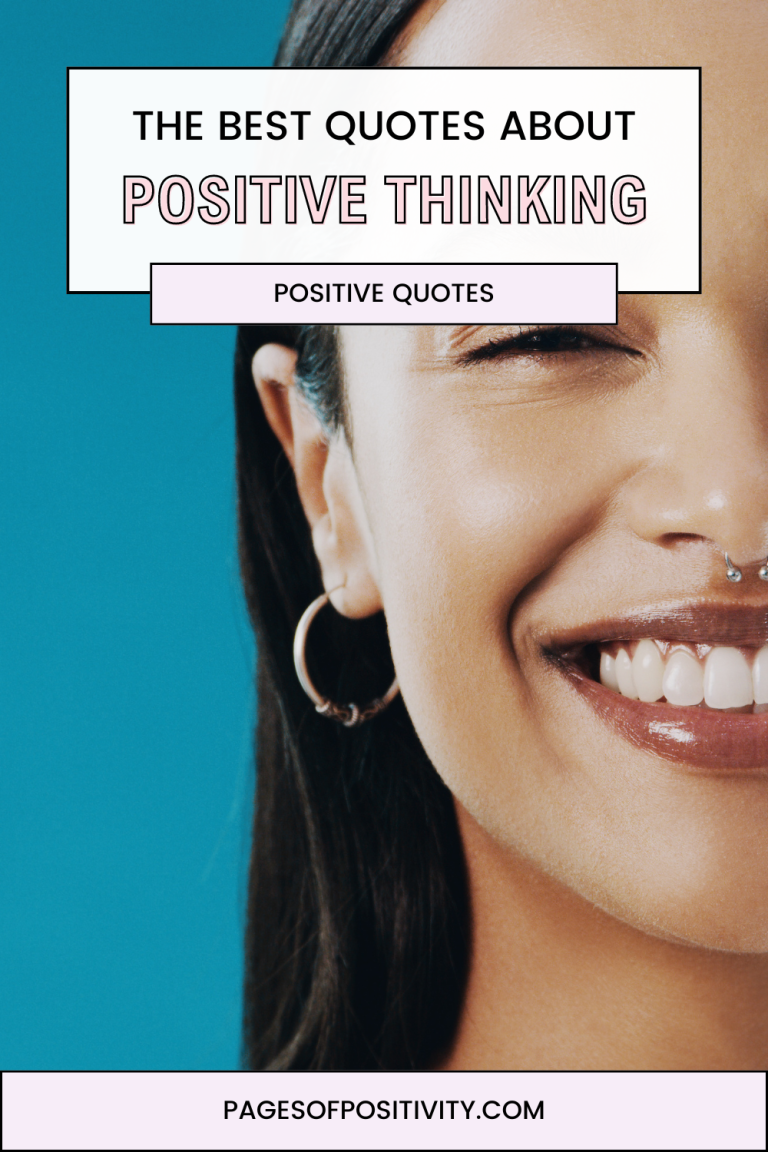 100 Amazing Positive Thinking Quotes to Read This Week
