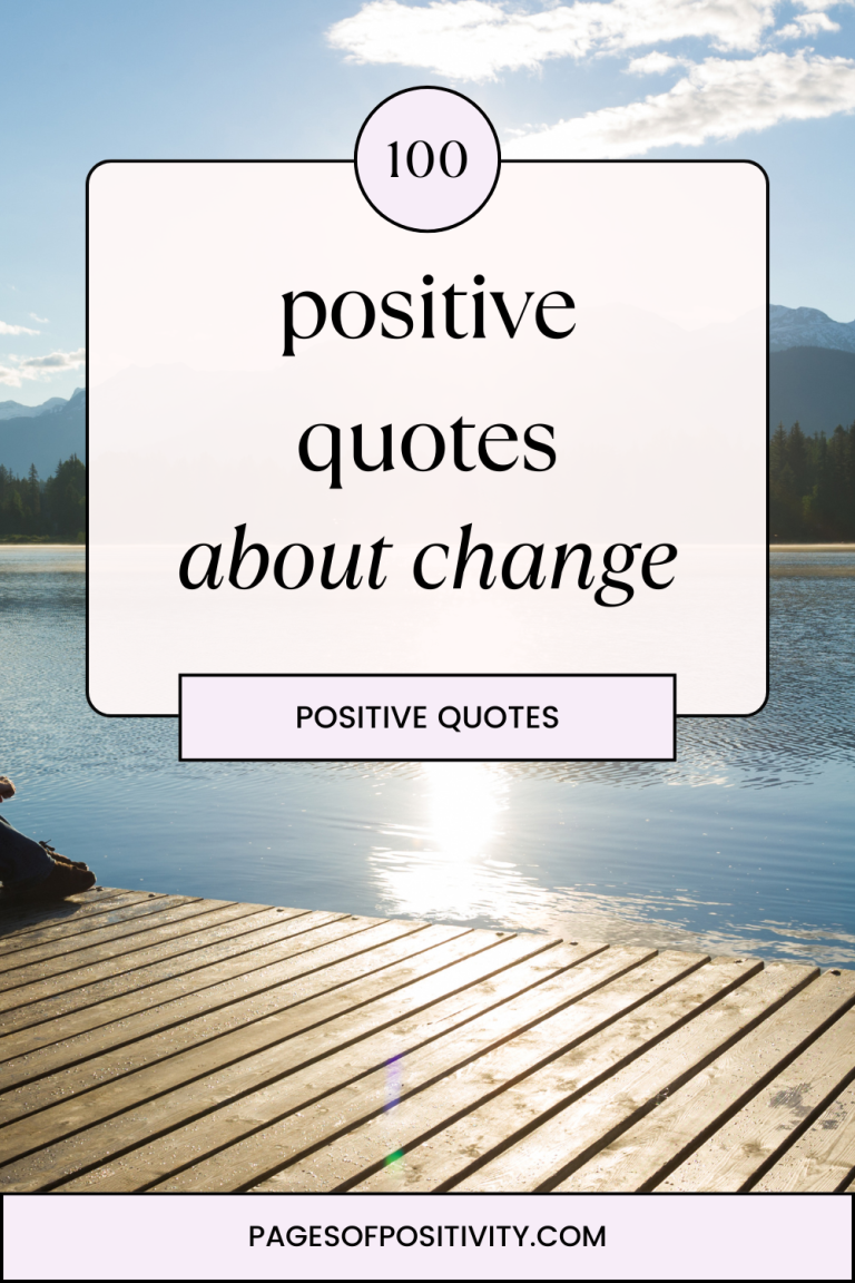 94 Positive Quotes About Change to Help You Grow