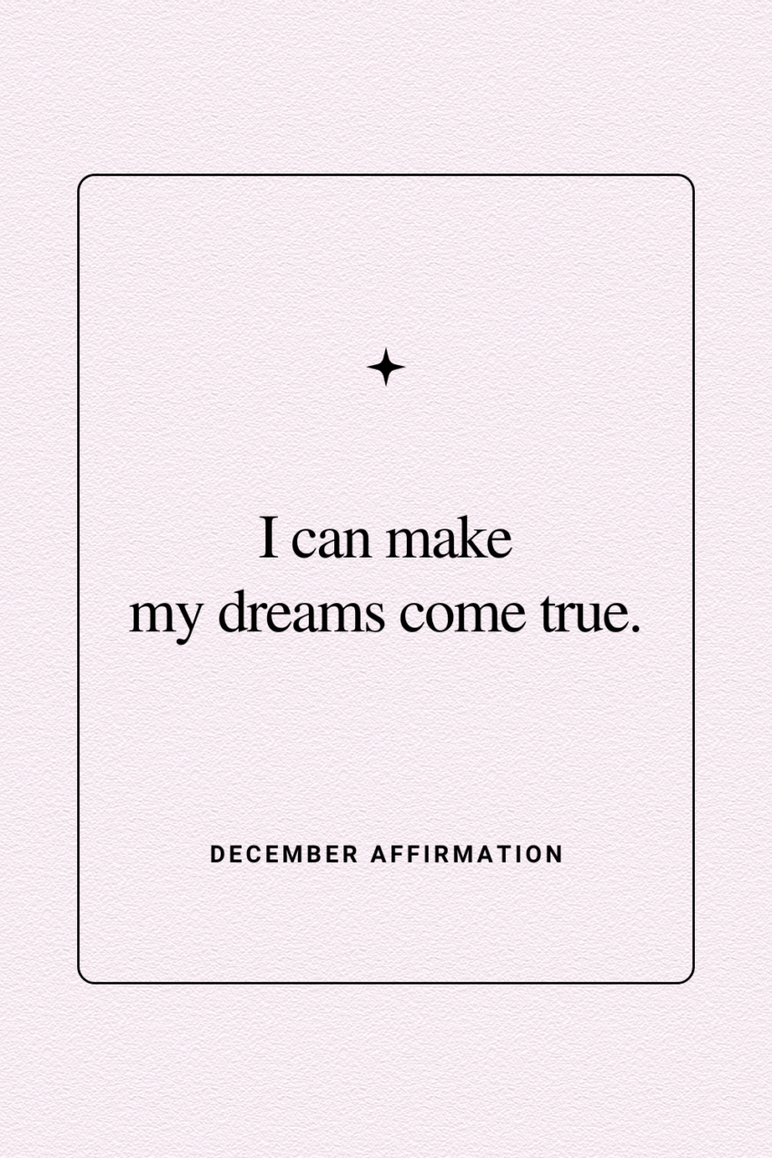 100 Best December Affirmations to End the Year Positively