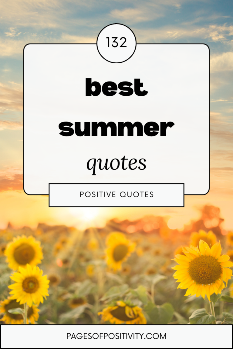 132 Best Summer Quotes That You Must Read This Year