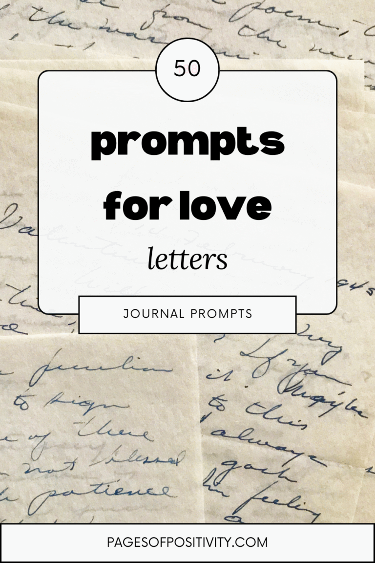 50 Sweet Prompts for Love Letters to Spark Your Creativity