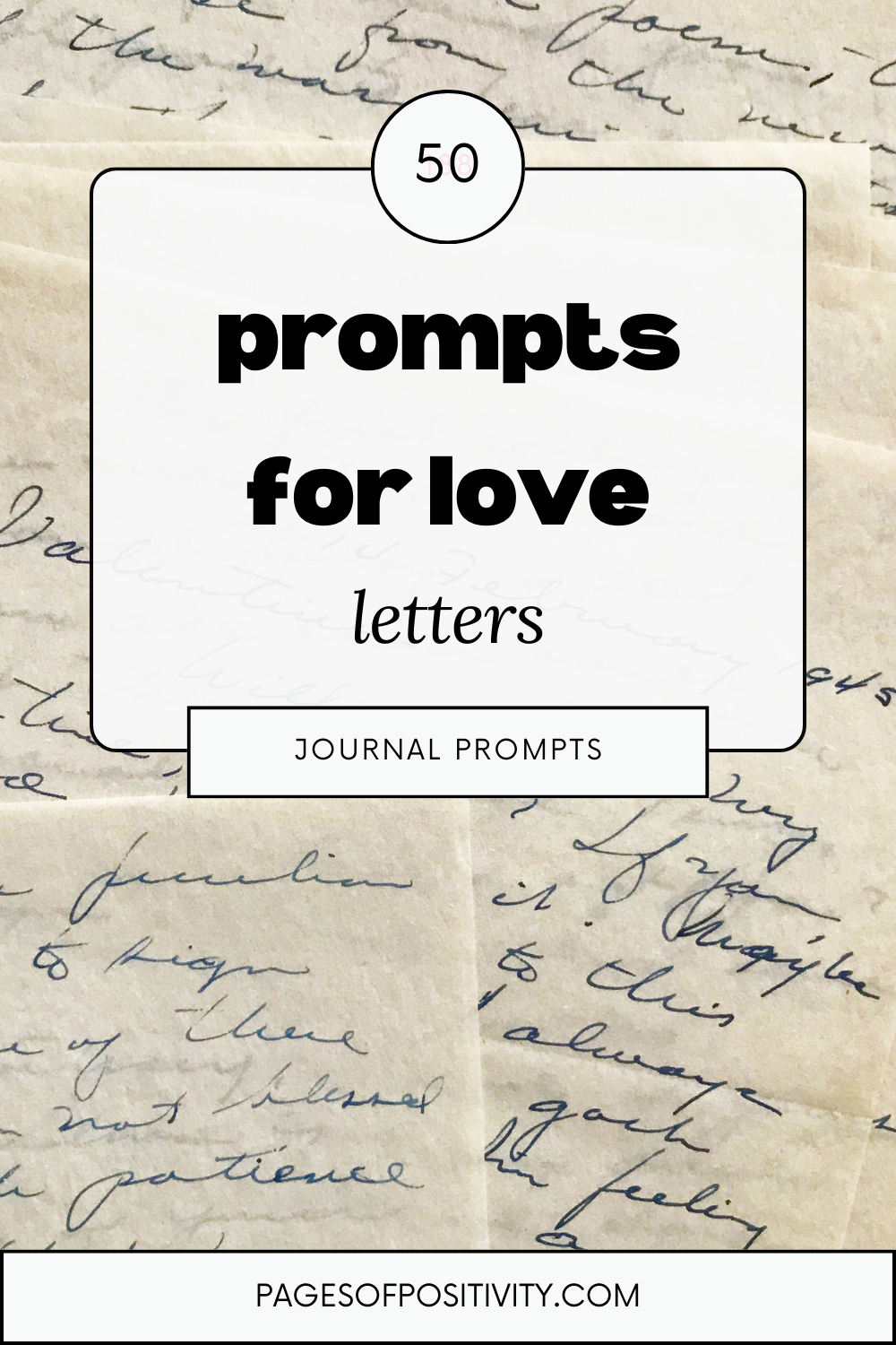 50 Sweet Prompts for Love Letters to Spark Your Creativity